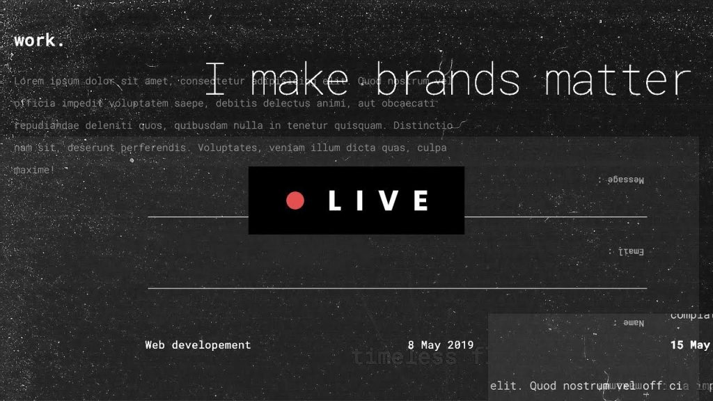 Complete Responsive Web Design Tutorial Minimal Portfolio Website Html Css And Js Jquery