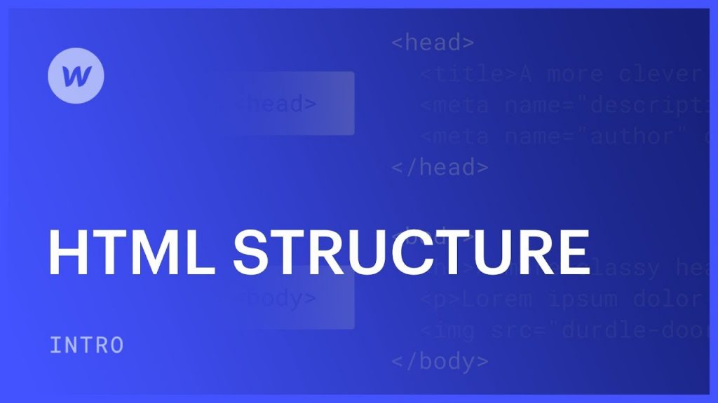 HTML structure - Web design tutorial | Designing for Uncertainty