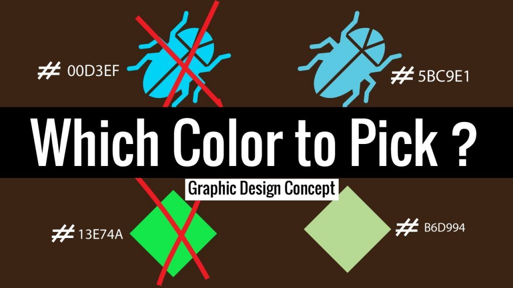 Color confusion in graphic design || How to choose nice appropriate ...