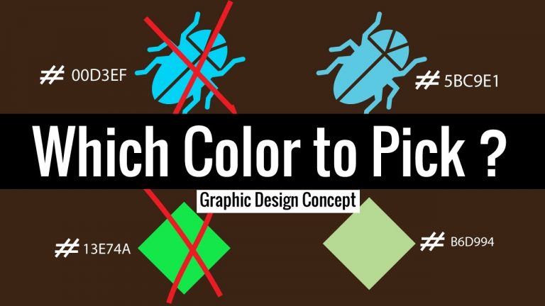 Color confusion in graphic design || How to choose nice appropriate ...