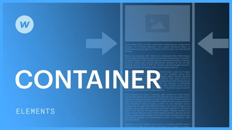 Using containers in web design - Webflow tutorial | Designing for ...