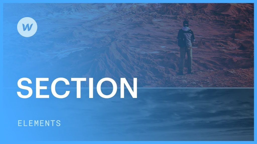 Using sections in web design - Webflow tutorial | Designing for Uncertainty