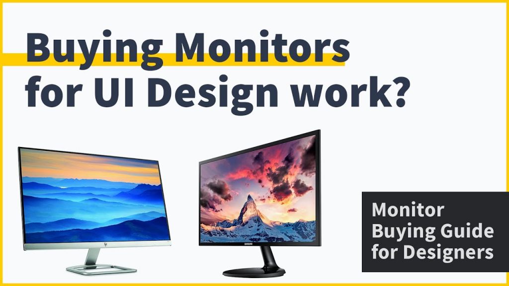 Best Monitor/Screen for Web Design, UI Design & Graphic Design → ...