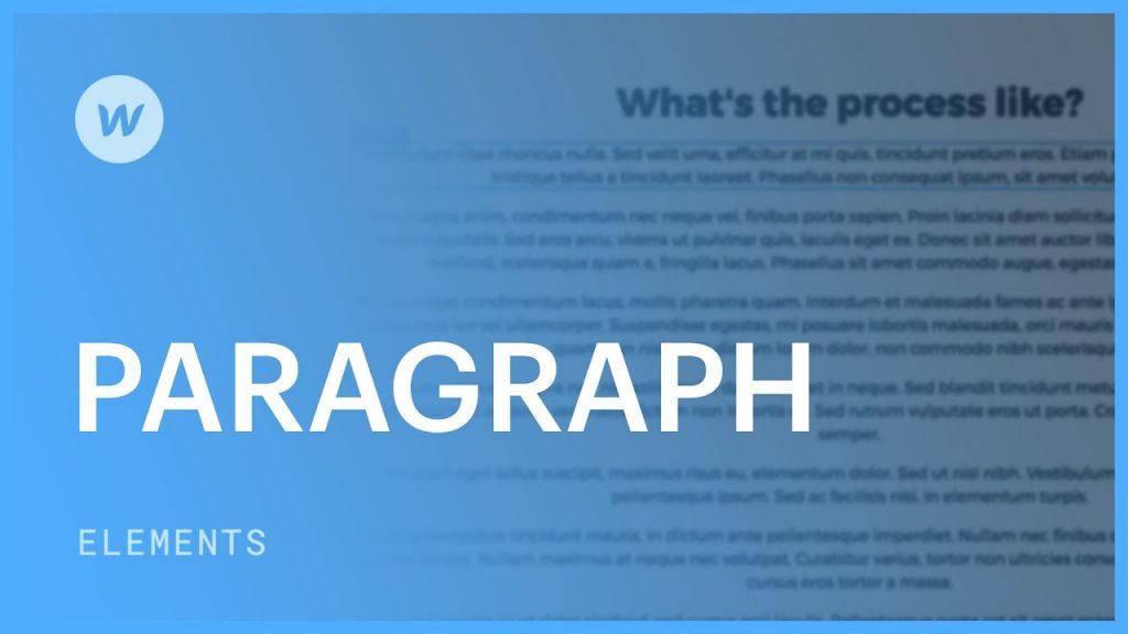 Paragraphs - Web design tutorial | Designing for Uncertainty