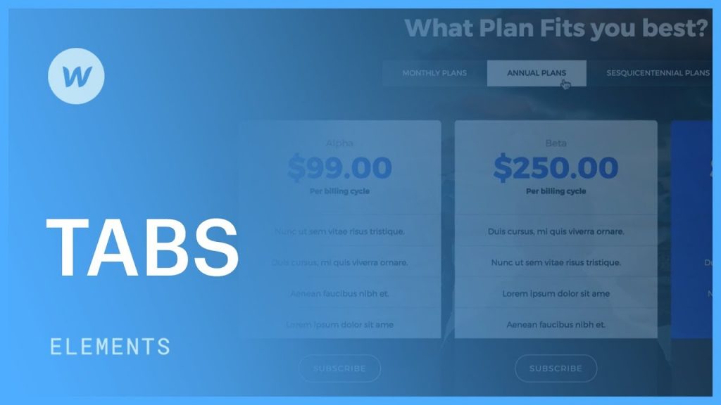 Building responsive tabs - Web design tutorial | Designing for Uncertainty