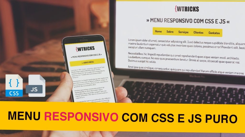 Menu responsivo com CSS e JS puro - Tutoriais de Web Design | Designing for Uncertainty