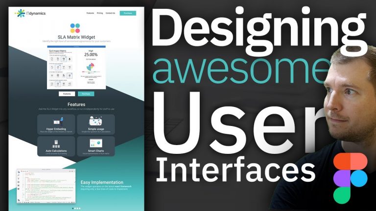 Figma Web Design Tutorial for creating UI | Designing for Uncertainty