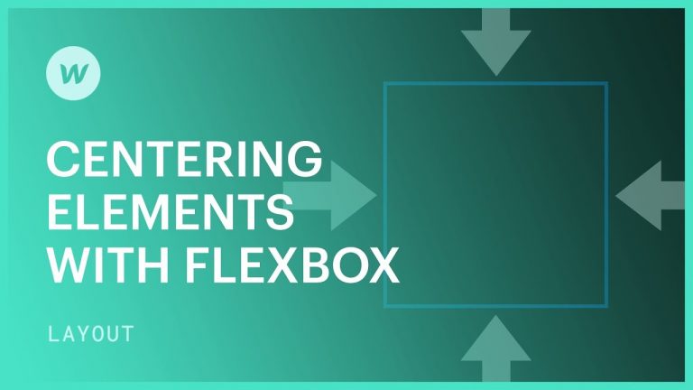 Centering elements with flexbox - Web design tutorial (using the Old UI ...