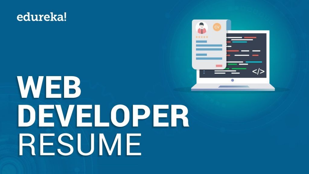 Web Developer Resume | Sample Resume of a Web Developer | Edureka ...