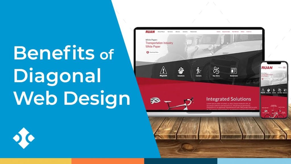 2021 Web Design Trends - Diagonal Design | Designing for Uncertainty