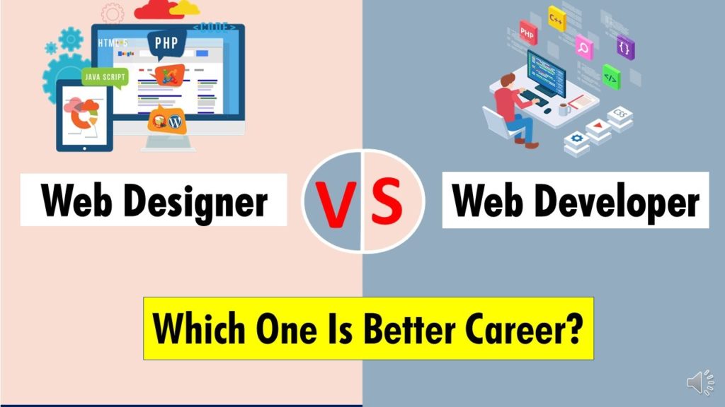 Web Designer Vs Web Developer | What is the difference between web ...