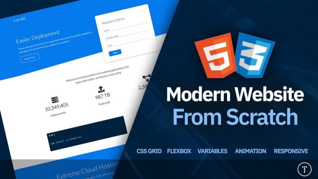 Build a Responsive Website | HTML, CSS Grid, Flexbox & More | Designing for Uncertainty