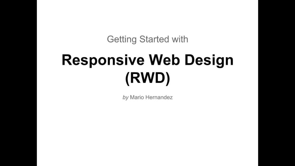 Getting Started with Responsive Web Design | Designing for Uncertainty
