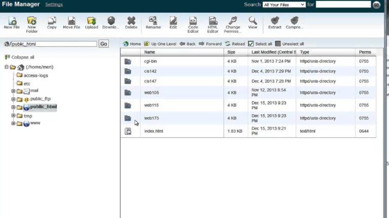 Website design: CPanel | Designing for Uncertainty