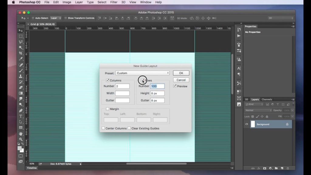 How To Create Web Design Grid In Photoshop Designing For Uncertainty