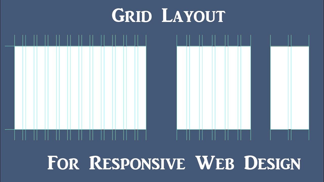 Grid Layout For Responsive Web Design Illustrator Designing For