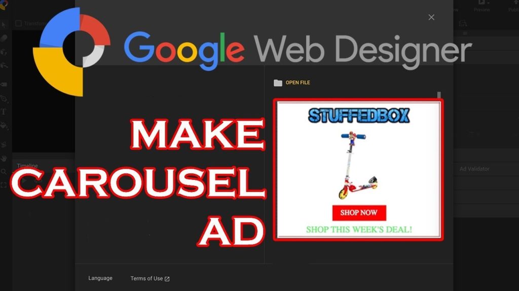 GOOGLE WEB DESIGNER TUTORIAL - Carousel Banner | Designing for Uncertainty GOOGLE WEB DESIGNER TUTORIAL - Carousel Banner | Designing for Uncertainty