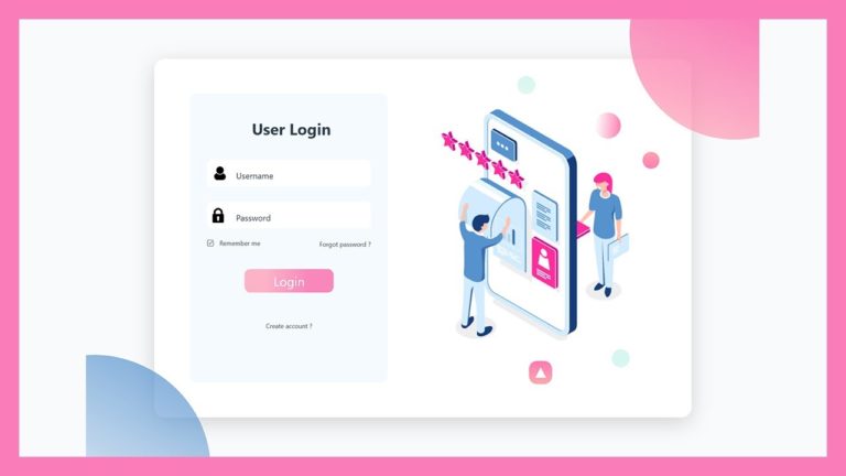 Adobe xd web design login | adobe xd design | Login Screen UI Design | Modern UI Design in Adobe ...