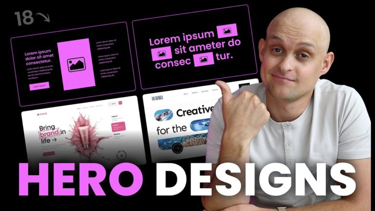 18 Hero Section Designs You Can Steal | Designing for Uncertainty