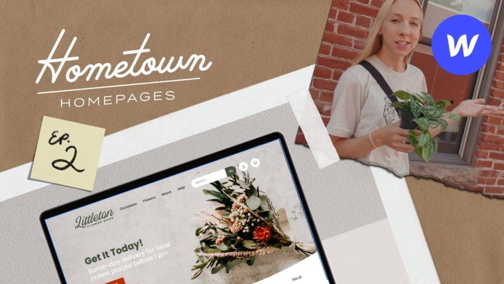 HUGE Improvements to this Flower Shop site using Webflow | Web Design ...