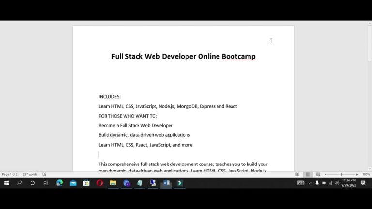 Full Stack Web Developer Boot Camping Design Web Using Htmljavascript And Css Programming 1856