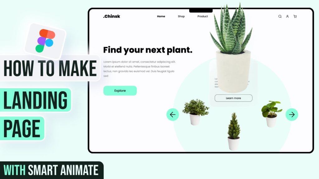 Figma Web Design Tutorial | Smart Animation | Designing for Uncertainty
