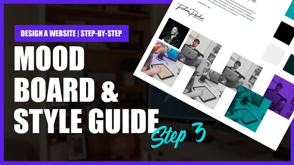 HOW TO CREATE A WEB DESIGN MOOD BOARD | Style Guide in Adobe XD (Part 3 ...