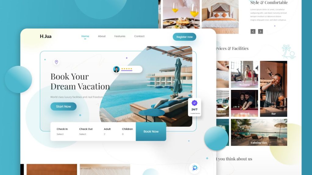 Landing Page Design Tutorial | Web Design | UI UX Design in Adobe XD | Designing for Uncertainty