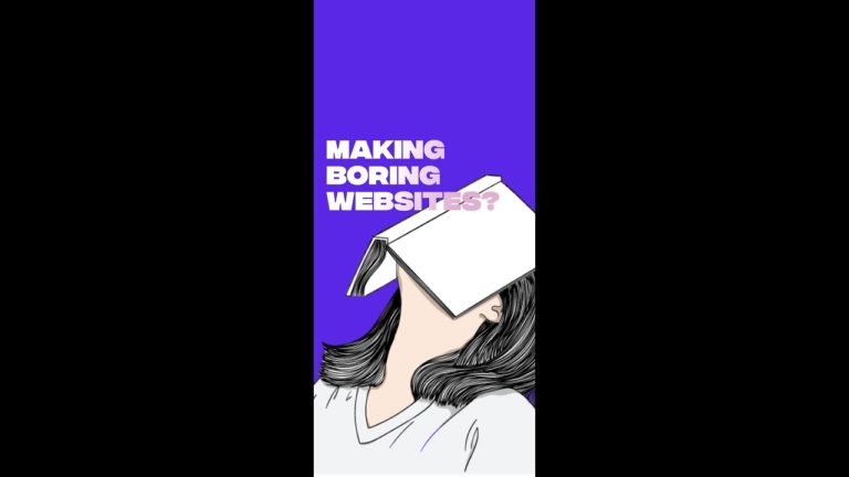 Another BORING web design | Designing for Uncertainty