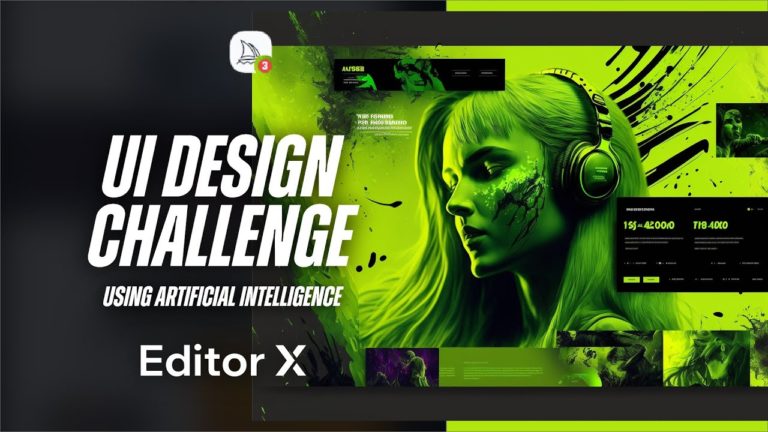 UX UI Design Challenge Using Artificial Intelligence (AI) - Web Design Using Midjourney ...