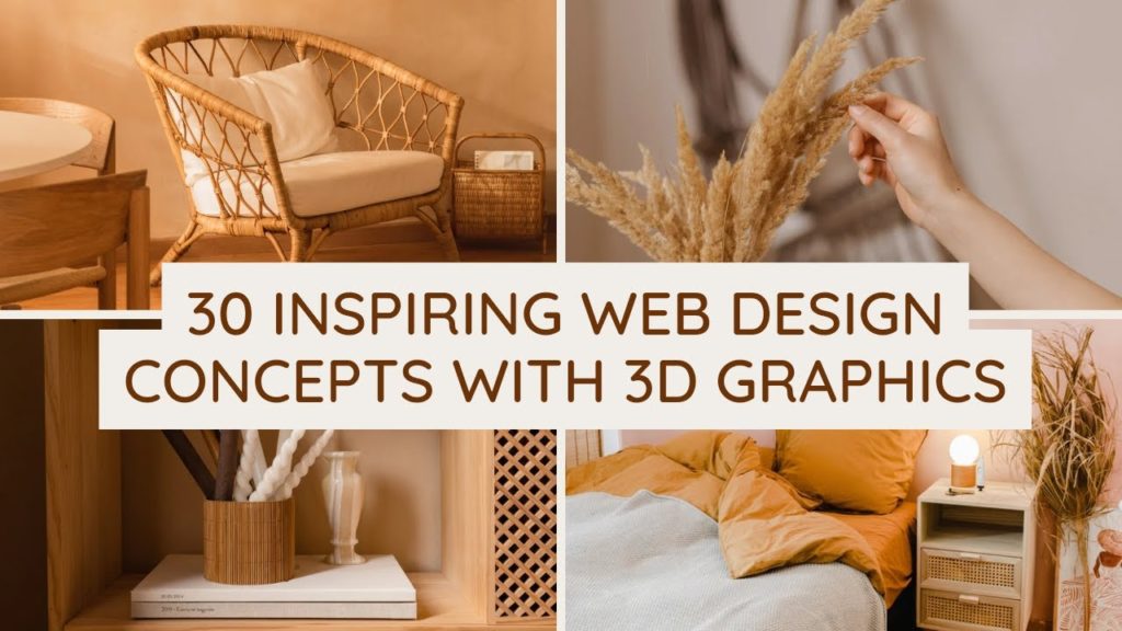 30 Inspiring Web Design Concepts with 3D Graphics | Graphic design basics | Designing for ...