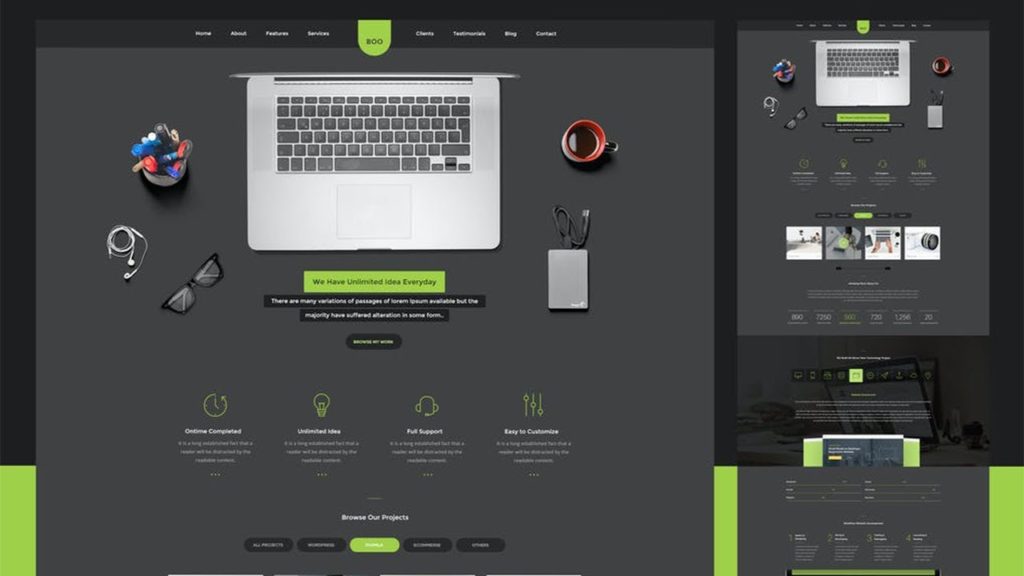 How to make Html css complete web design template in 2022 | Designing for Uncertainty
