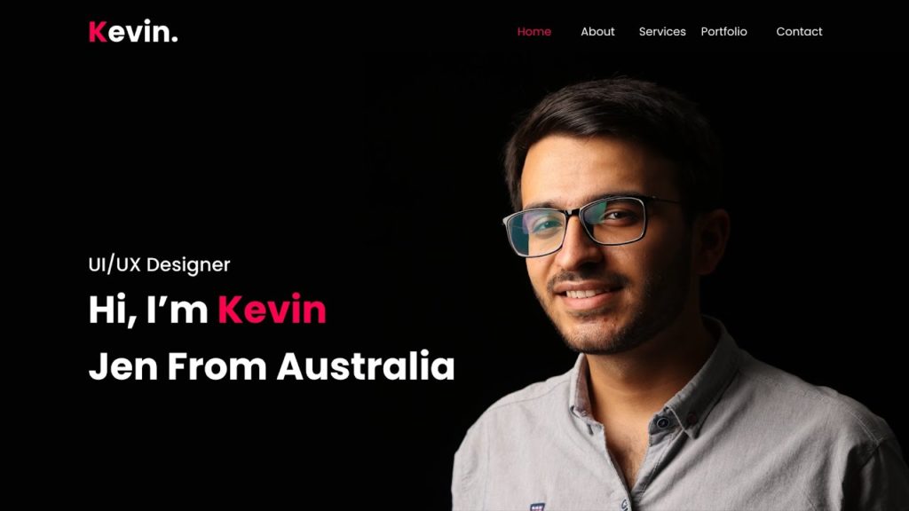 How To Make A Portfolio Website Using HTML CSS JS | Complete Responsive Website Design ...