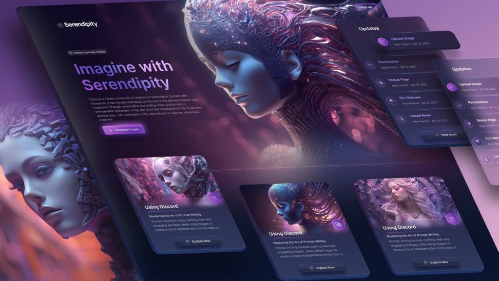 Turn Midjourney UI to Web Design | Designing for Uncertainty