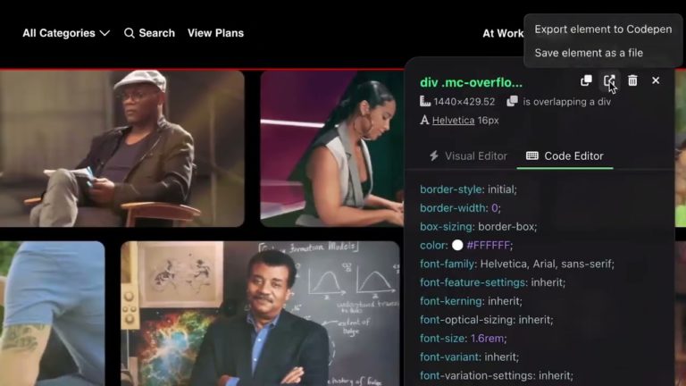 CSS Pro - A re-imagined Devtools for web design | Designing for Uncertainty