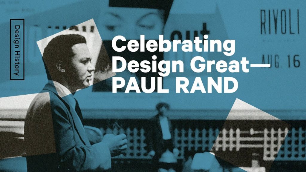 Celebrating The Life Of The Greatest Graphic Designer-Paul Rand ...