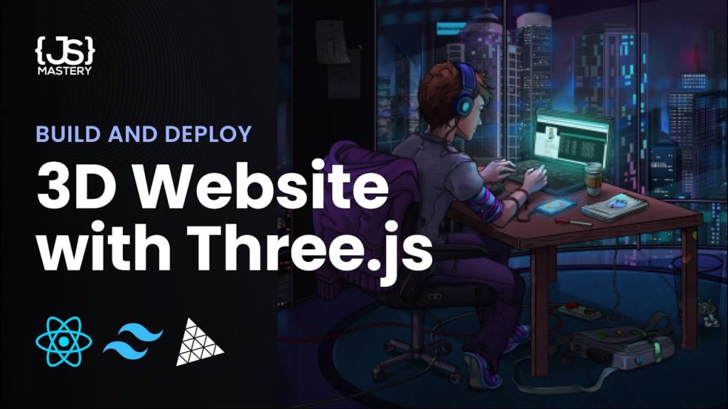 Build And Deploy An Amazing 3d Web Developer Portfolio In React Js Beginner Threejs Tutorial