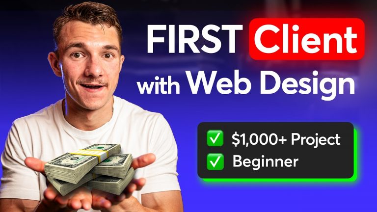 How to Land your FIRST Web Design Client as a beginner in 2024 ...