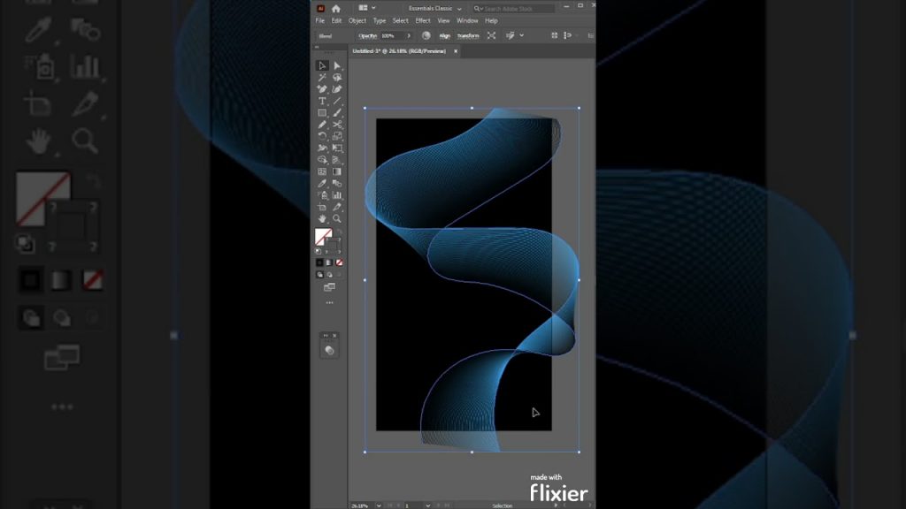 Create Abstract Line Background Adobe Illustrator Tutorial Fiery