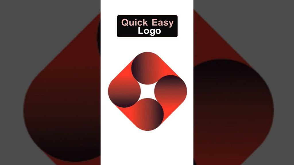 How to create in Quick easy logo in Adobe illustrator #brading # ...