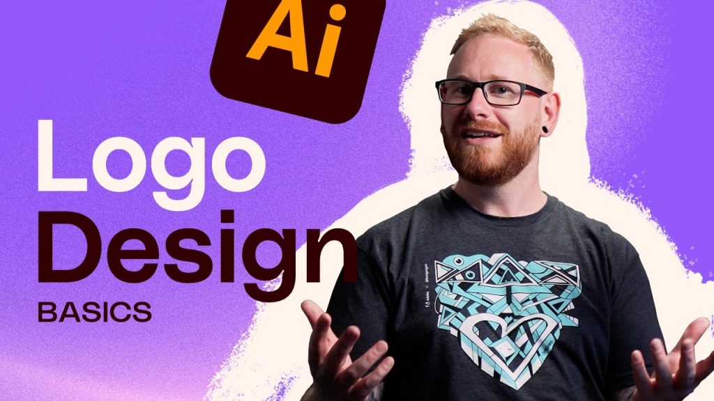 How to Design a Logo in Illustrator | Graphic Design Basics | Designing ...