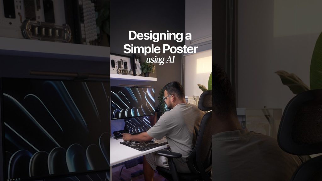 Designing A Simple Poster Using AI (ChatGPT and Photoshop) | Designing ...