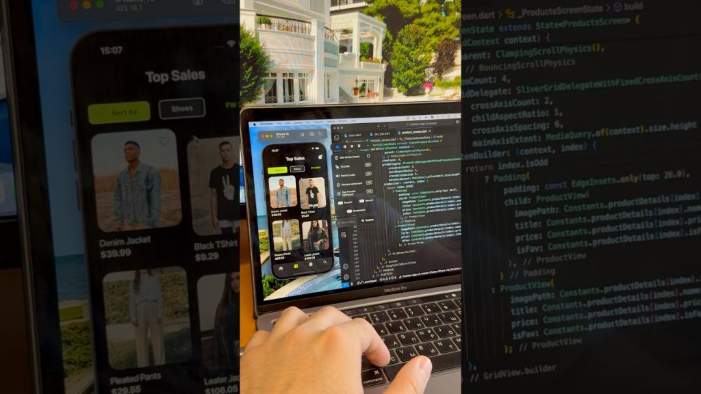 🚀 Flutter Fashion App UI in JUST 25 Seconds! | Designing for Uncertainty