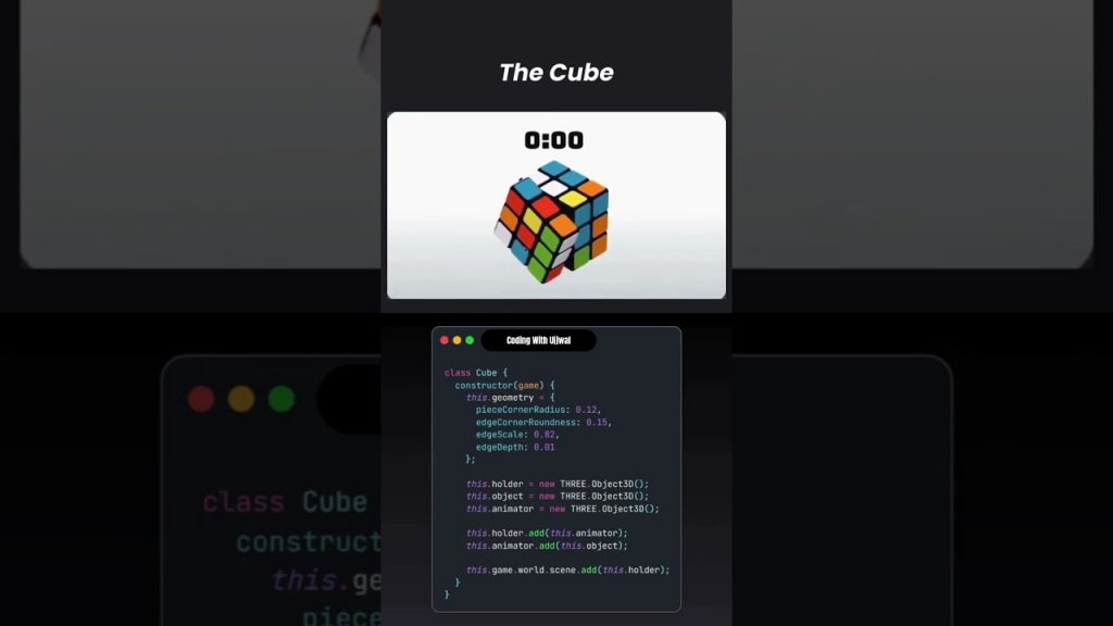 🚀 Create a Stunning 3D Cube with HTML, CSS & JavaScript! | Web ...