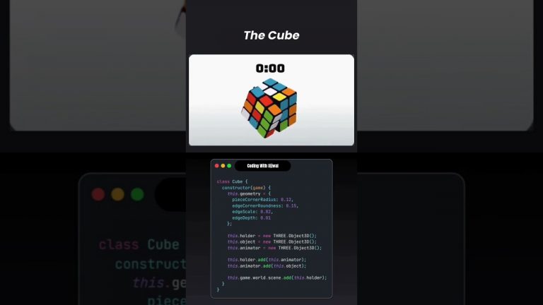 🚀 Create a Stunning 3D Cube with HTML, CSS & JavaScript! | Web ...
