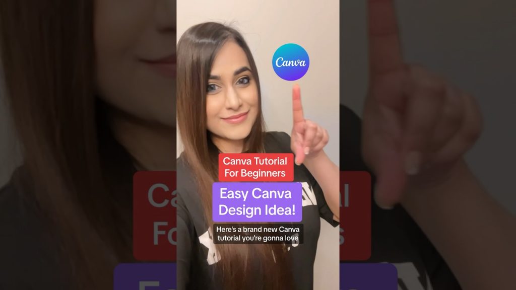 Canva Tutorial For Beginners - Easy Canva Design Idea! 💡 #canvatips #canvatutorial | Designing ...