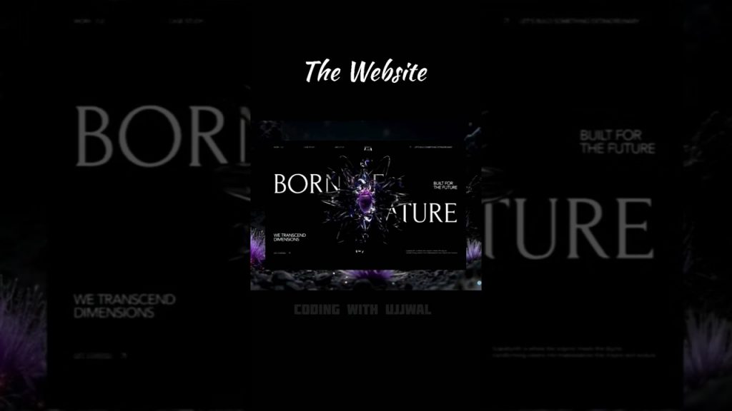 🔥 Smooth Scroll Down Animation | Elevate Your Website Design with CSS ...