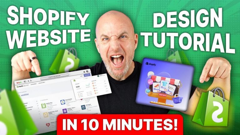 Shopify Website Design Tutorial: Creating a Stunning Storefront Without ...
