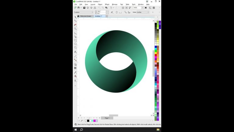 Coreldraw Tutorial - 3d Circle Design ideas For More Tips | Designing for Uncertainty