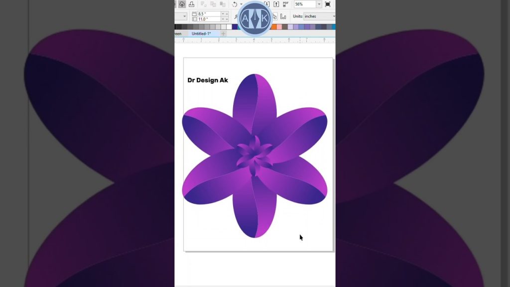 CorelDRAW Design in 60 Seconds 🔥 | Graphic Design Tips #shorts ...